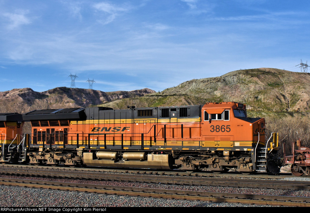 BNSF 3865 Pusher